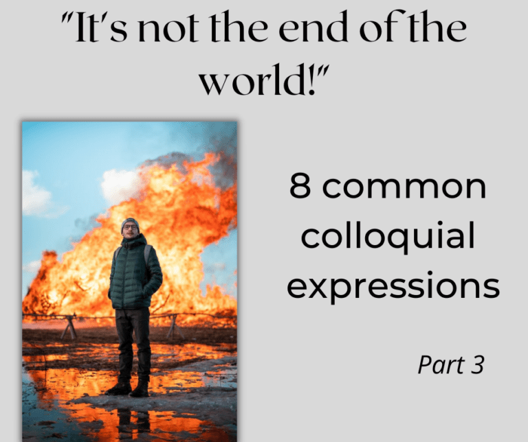 8 common colloquial expressions – Part 3 – AIRC375 – Inglespodcast