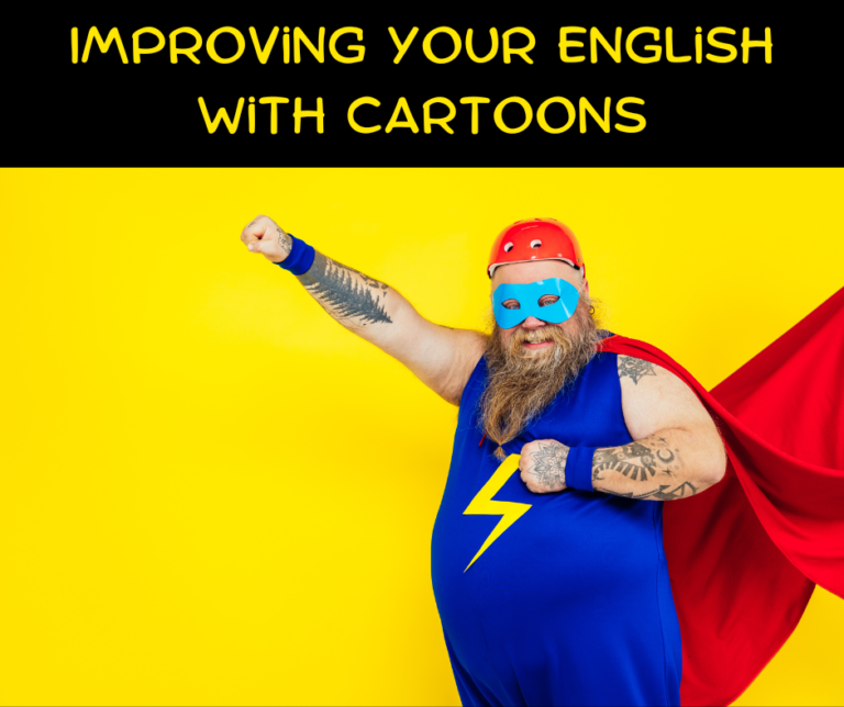 Improving your English with cartoons – AIRC468 – Inglespodcast