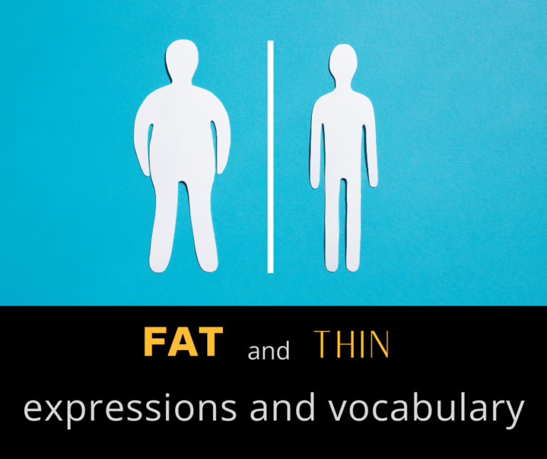 Fat and Thin Expressions and Vocabulary – AIRC479 – Inglespodcast