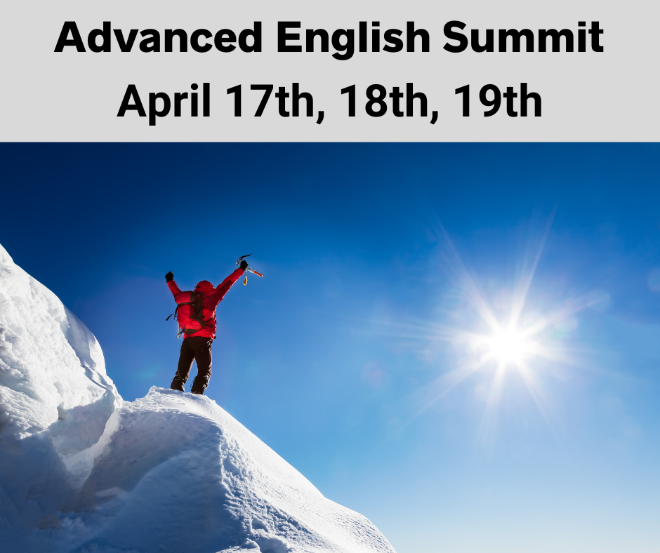 Advanced english summit FB – Inglespodcast